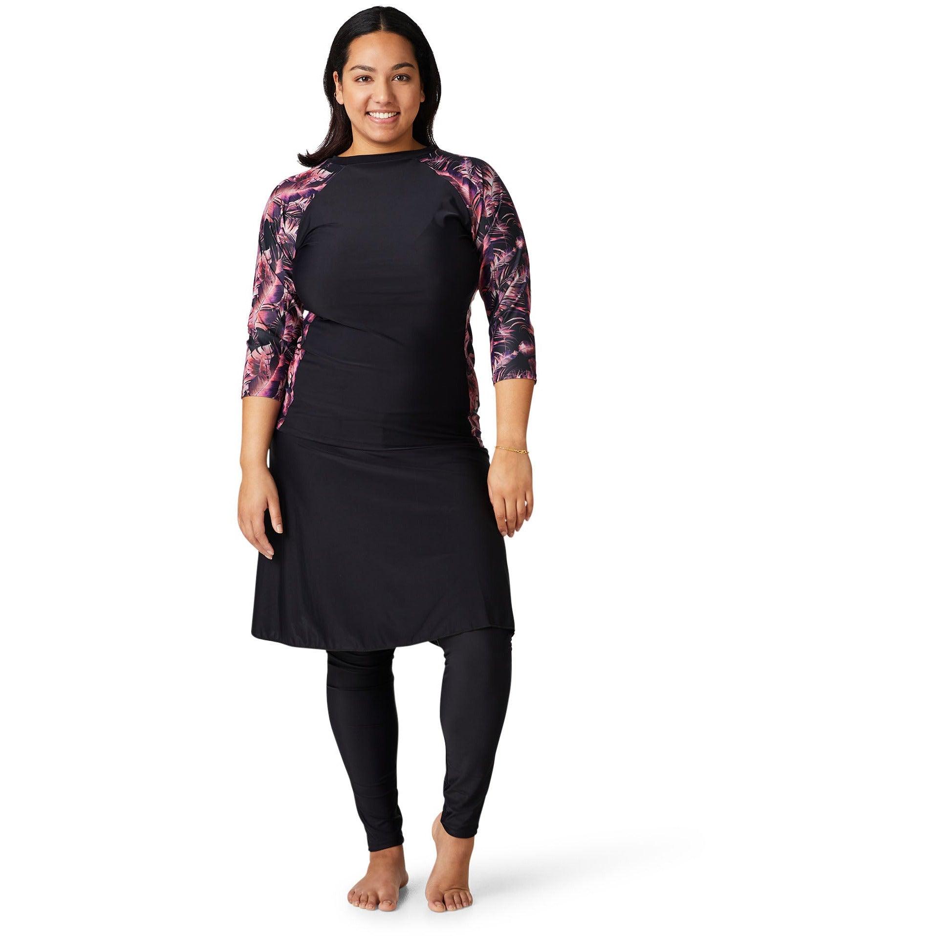 Modest swimwear for women- swim tops SPF50+ - Modest Mermaid