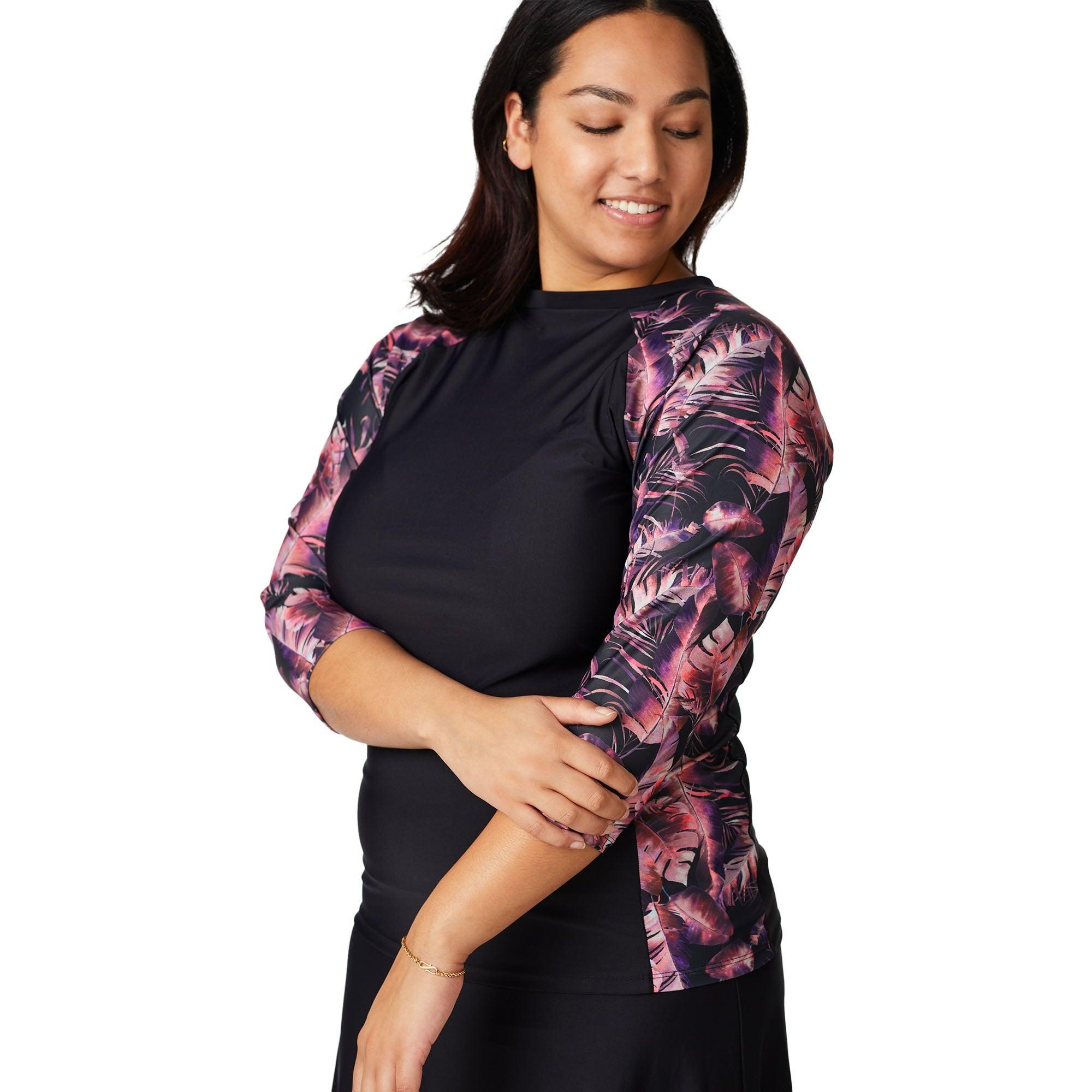 Modest swimwear for women- swim tops SPF50+ - Modest Mermaid