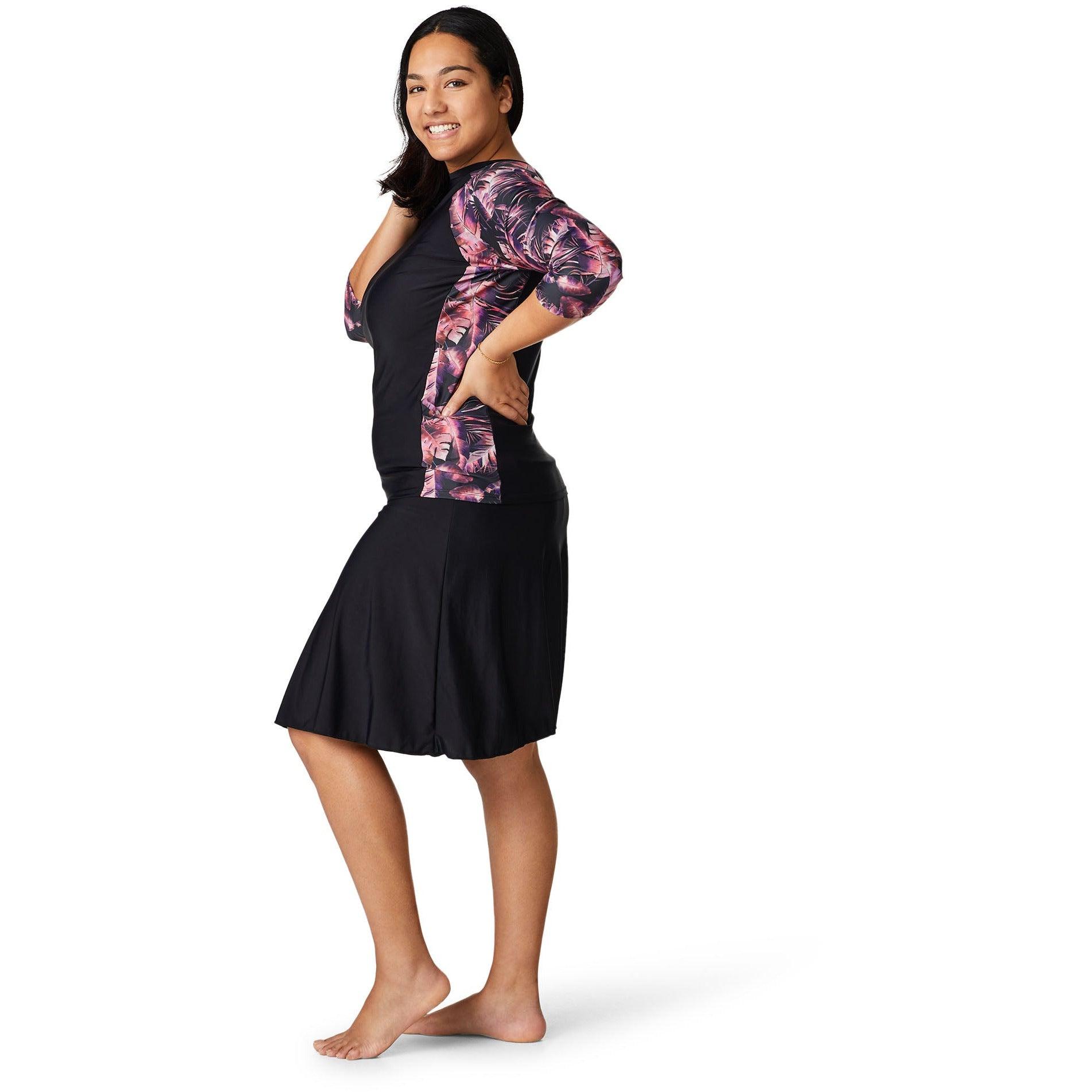 Modest swimwear for women- swim tops SPF50+ - Modest Mermaid